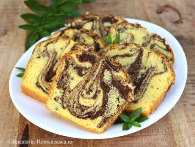 Chec pufos cu nuca si cacao - Bucataria Romaneasca .ro