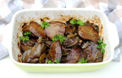 Ficat de curcan la cuptor - Bucataria Romaneasca .ro