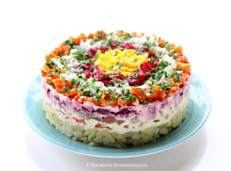 Salata Șuba - Bucataria Romaneasca.ro
